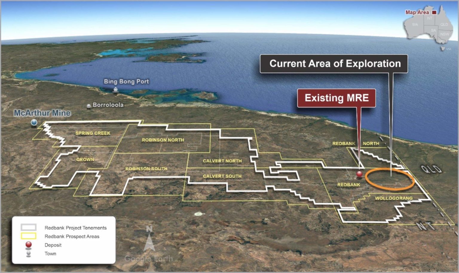 redbank project – NT Minerals Limited