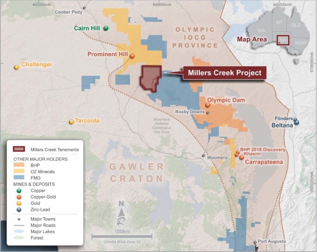 millers creek project – NT Minerals Limited